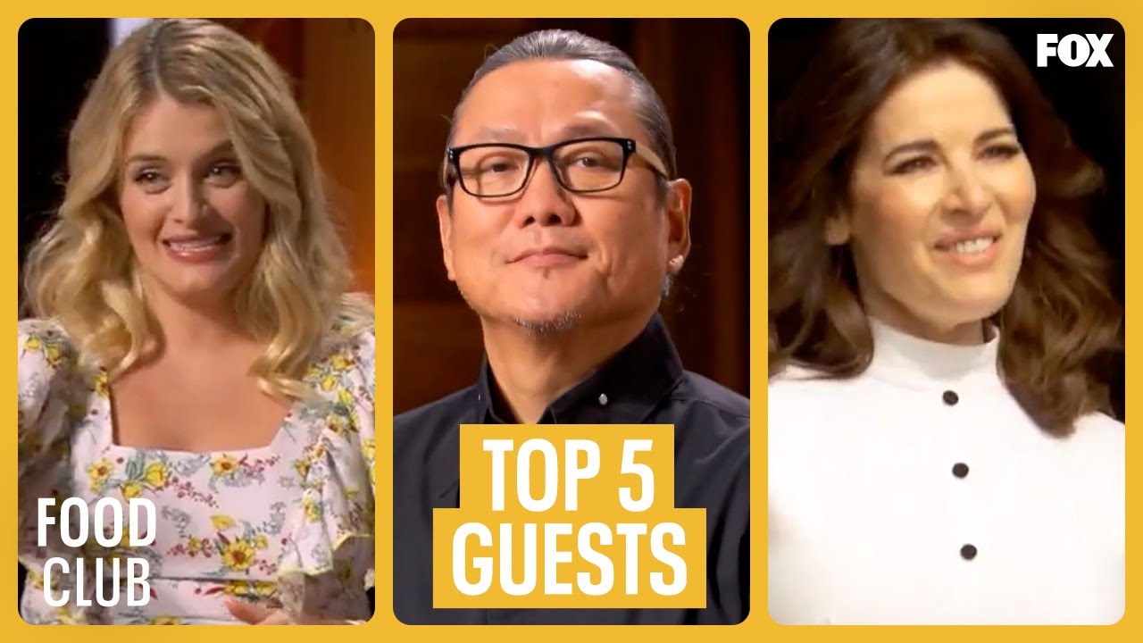 Top 5 Celebrity Chef Appearances | Season 10 | Masterchef | Taste Of ...