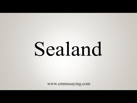 How To Say Sealand
