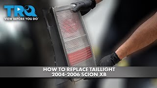 2004 2006 Scion Xb Tail Light Troubleshooting Electrical Gremlins And 4627