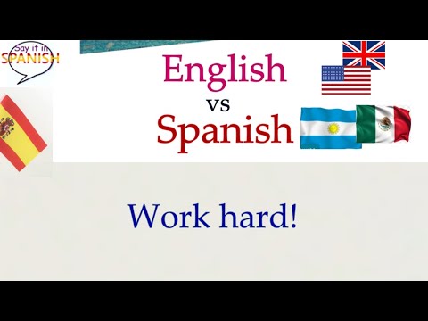 How to say Work hard! in Spanish | Spanish for English Speakers