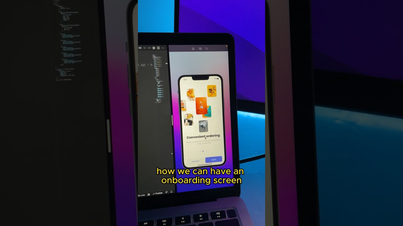 Animated Onboarding Screen #javascript #react #ReactNative #code #programmer #tutorial