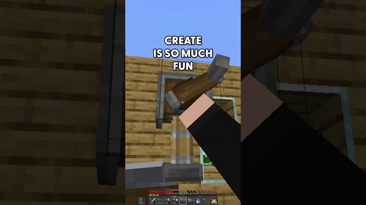 Minecraft Create mod tools are so much fun. #minecraft #minecraftcreate #createmod