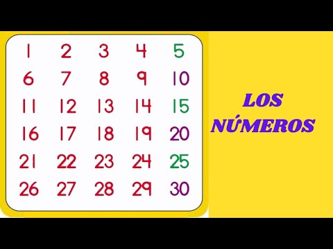 🎵 Numbers 1-30 in Spanish | Los Números 1-30 🥁🎸🎶
