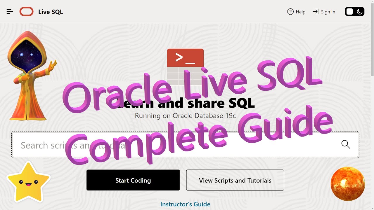Practice SQL with Oracle Live SQL