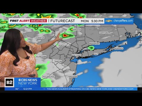 First Alert Weather: CBS New York's Monday afternoon update - 7/3/23
