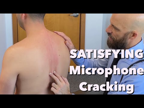 VICIOUS 1st Time Crack + BIG Ring Dinger Crunch®. Unintentional Chiropractic Medicine ASMR.