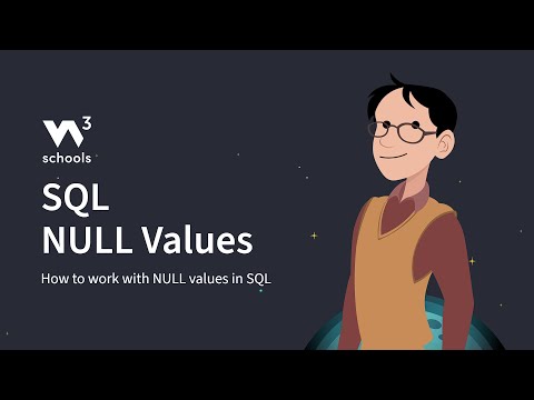 SQL - NULL Values - W3Schools.com