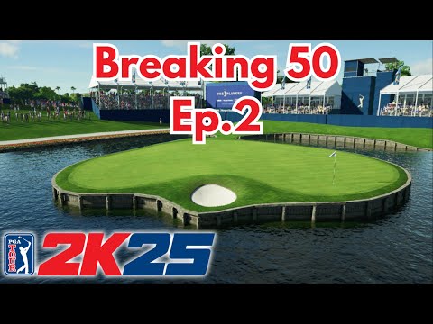 BREAKING 50 SERIES EP.2 | 1.63x LEGEND DIFFICULTY | TPC SAWGRASS | PGA TOUR 2K25 |