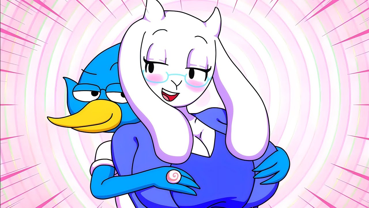 Toriel Hypnotized by Berdly's Love