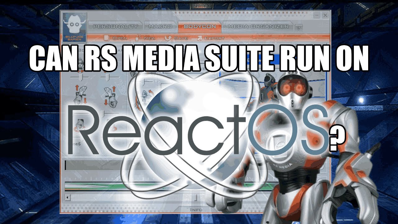 Experiment: Can you install RS Media Suite on ReactOS?