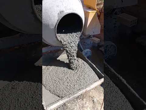 traço de concreto 6 latas de areia 6 lata de pedras e um saco de cimento 50 kg
