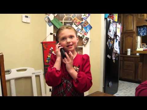 Maddie calls NORAD's Santa tracker