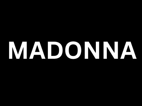 How to Pronounce "Madonna" in English?|How To Say "Madonna in English Language|#madonna