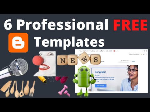Top 6 Best Professional Free Blogger Templates (2024) | Best Professional Blogger Templates Of 2024