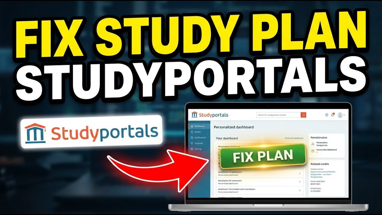 How to Fix Your Study Plan with Studyportals - Easy Tutorial