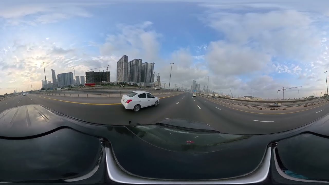 🚗 Stunning 360° Drive on Al Khail Road E44 | Dubai’s Scenic Highway | 4K Ultra HD