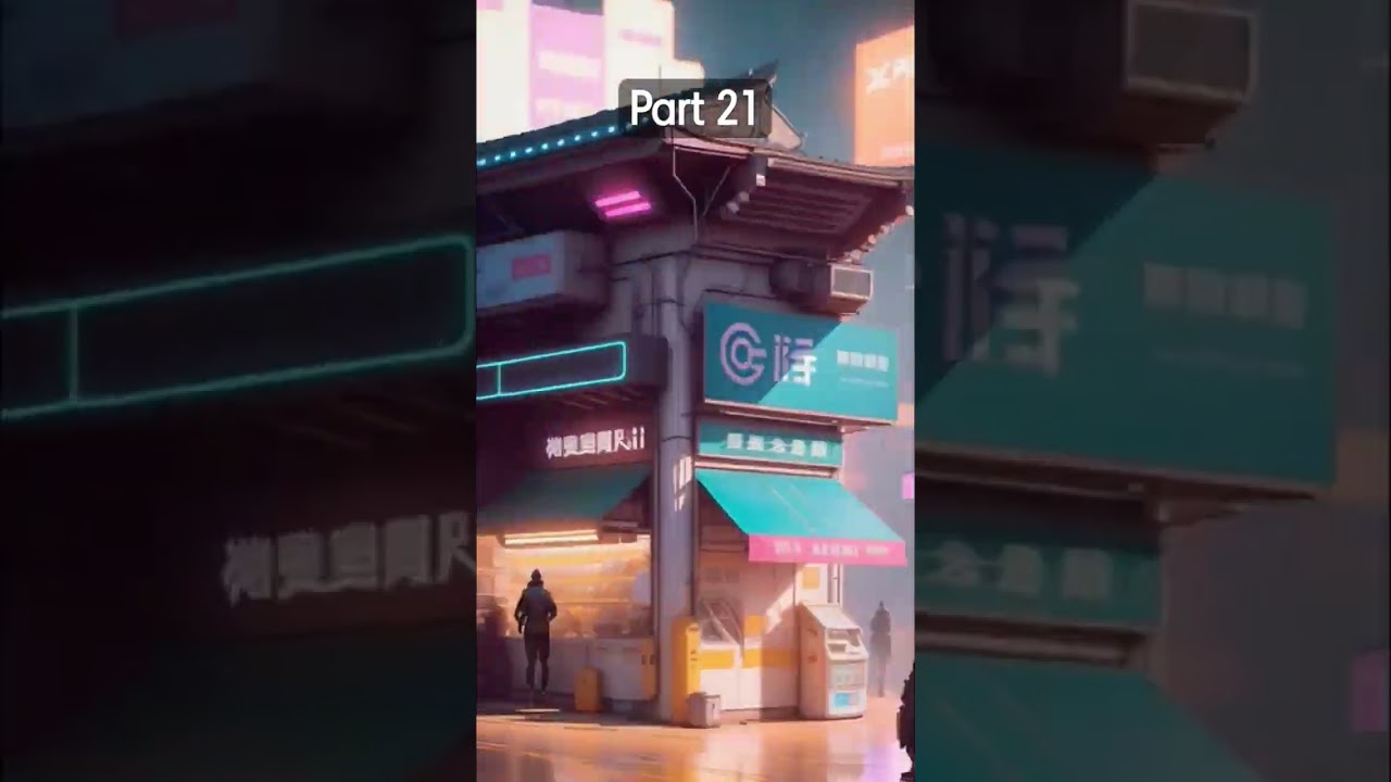 Stable Diffusion Part 21 ~ Soundscape ~ #stablediffusion #visualart #anime #aiart #shorts #animation