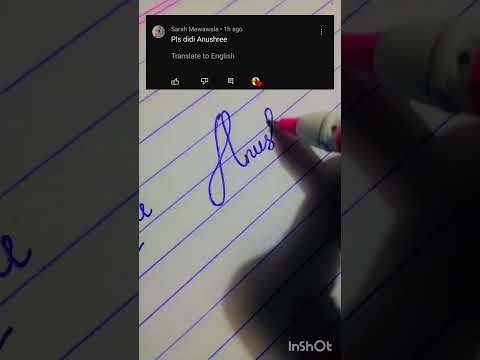 ANUSHREE #name #status #viral #beautiful #writing #trending #video #love #shots #handwriting