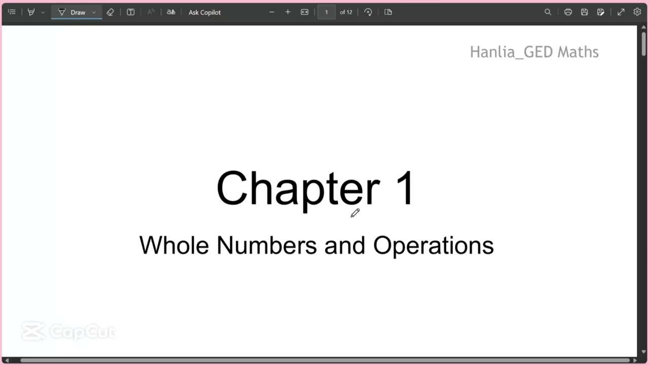 GED MATH Chapter 1 Made Easy | Master Whole Numbers & Basic Operations in Minutes!