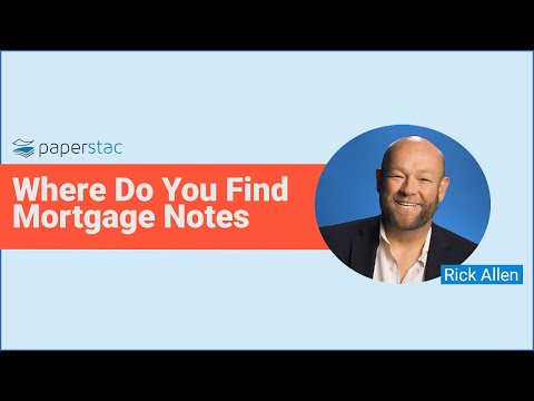 Where To Find Mortgage Notes #Shorts