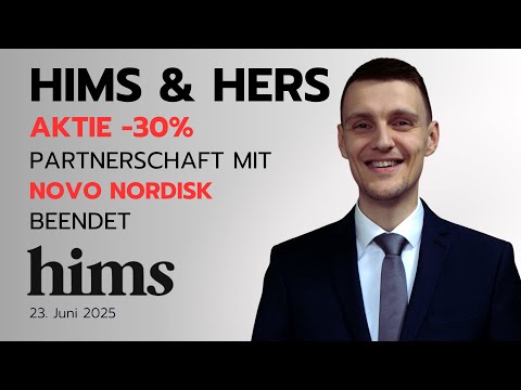 Hims & Hers Aktie crasht. Partnerschaft mit Novo Nordisk beendet. Hohe Shortquote.