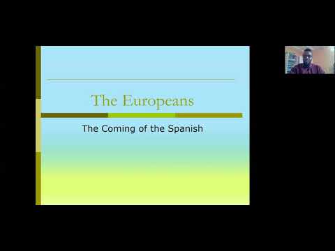 The Coming of the Spanish PEP Social Studies