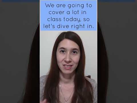 Learn English Phrasal Verbs- 92: DIVE IN #shorts