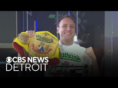 Joey Chestnut returns to Nathan's Famous Hot Dog Eating Contest