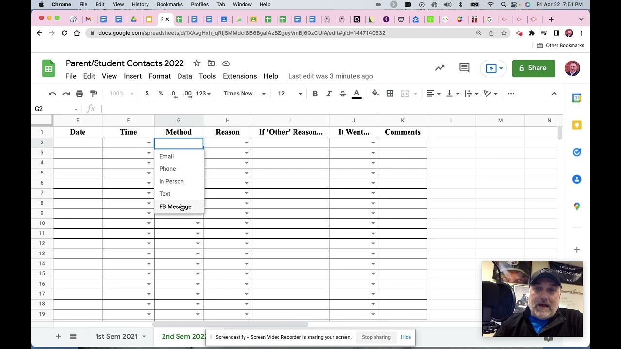 Episode #1 Parent Contact Sheet 2022