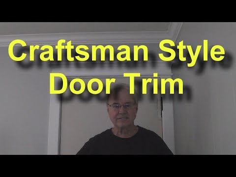 Craftsman Style Door Trim Out