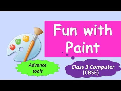 Fun with Paint ( Class 3 Lesson CBSE ) – Orchids eLearning