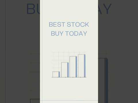 Best Stock to Buy Today #StockMarketIndia #StockMarketTips #InvestingInIndia