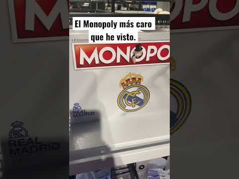 El Monopoly más caro que he visto. 😱 #shorts #españa #realmadrid #santiagobernabeu #monopoly