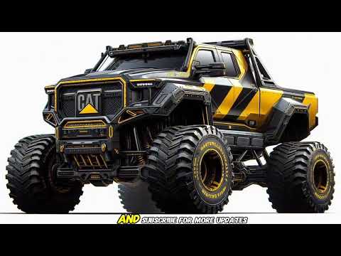 New 2025 Caterpillar Truck UNVEILED|| Most Powerful In World Record of Pickup Truck