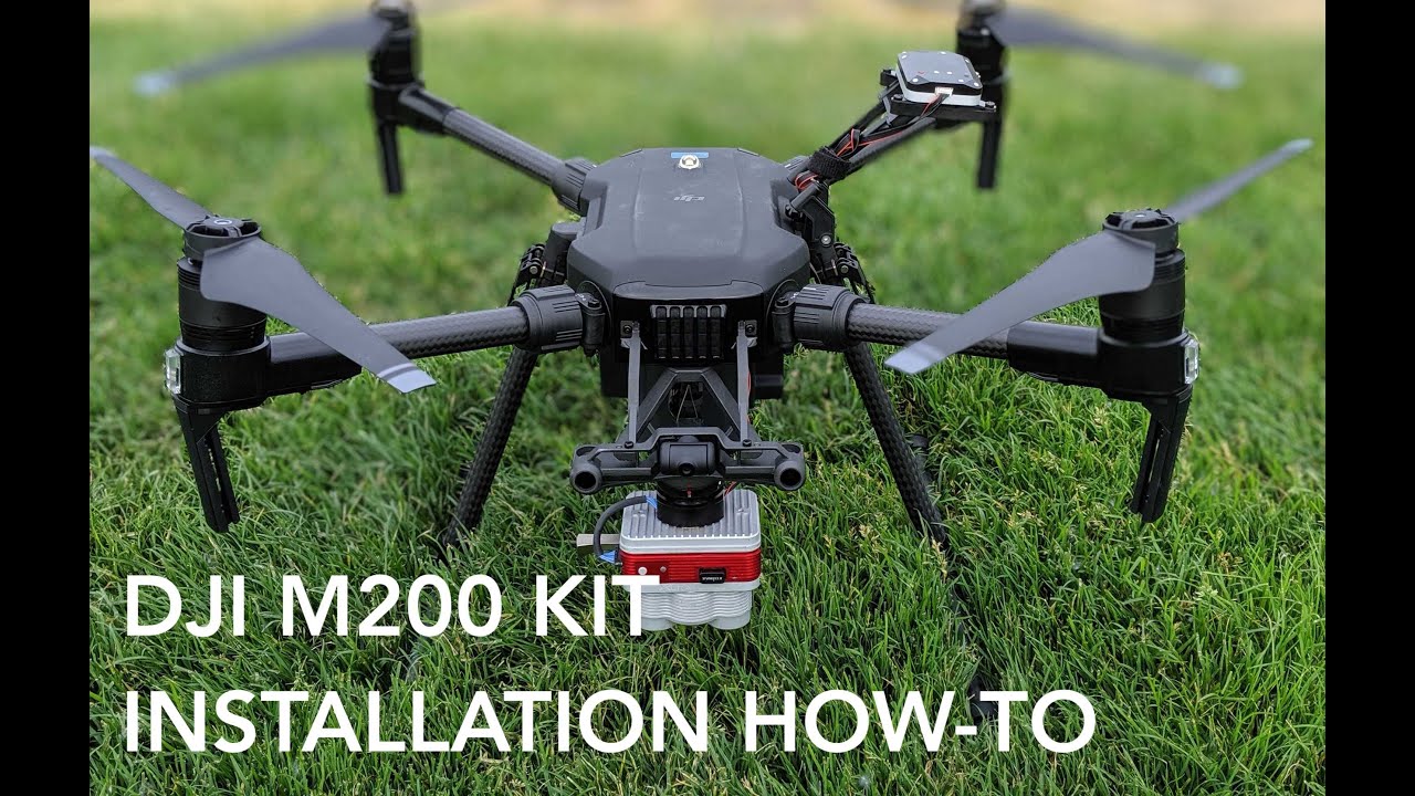 DJI Matrice 200 Integration Kit Installation