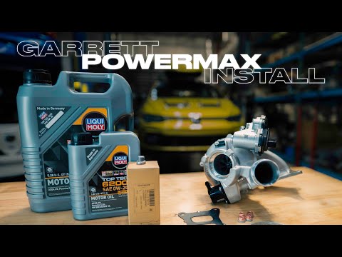 MK8 GTI Garrett PowerMax Turbo Install! // BMP Tuning