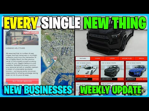 EVERY Single NEW Feature Added In The Money Fronts DLC | GTA 5 Online Weekly Update