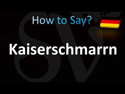 How to Pronounce ''Kaiserschmarrn'' Correctly! (German)