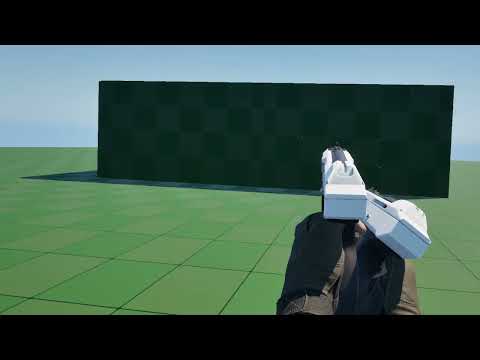 Unreal 5.6 VR Laser Sight Pistols.