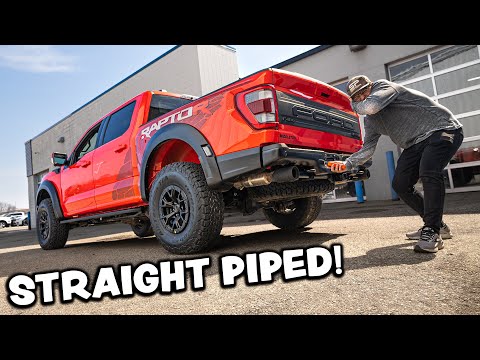 Straight-Piped Ford F-150 Raptor R Sounds Predictably Insane