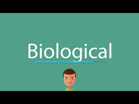 Biological pronunciation