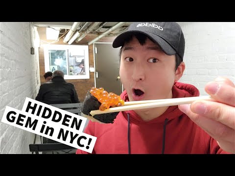 Sushi 35 West: Hole in the Wall Making NYC's BEST SUSHI!