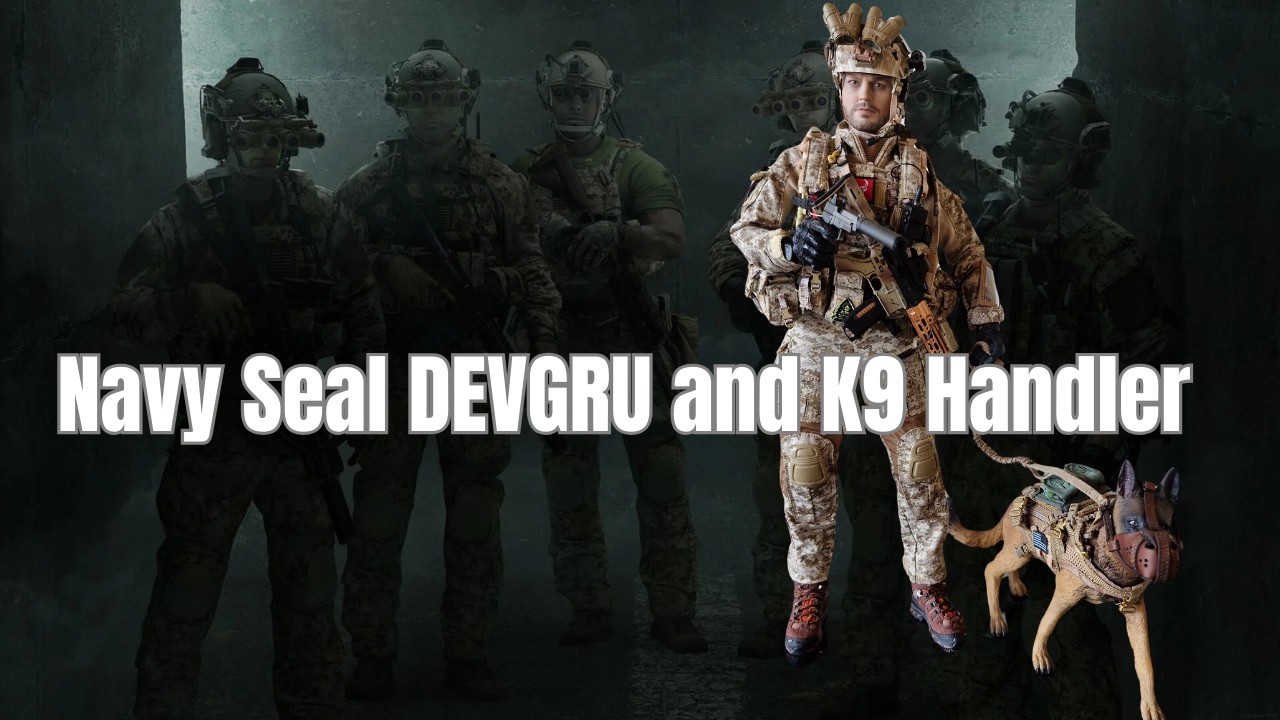 Damtoys - DEVGRU K9 Handler - Navy Seal Action Figure 1/6