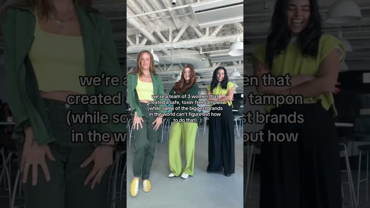 Safe tampons with clean, toxin-free ingredients, created by women