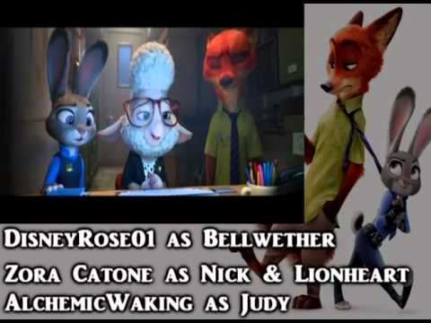 Zootopia: I'm more of a glorified secretary [Fandub collab w/ DisneyRose01 & Zora Catone]