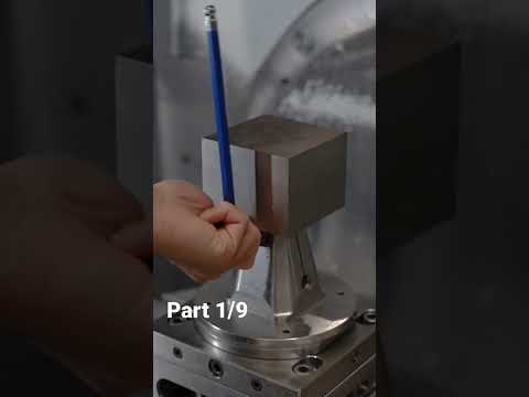5 Axis CNC Chamfering on the DMG MORI DMU 50. Part 1/9