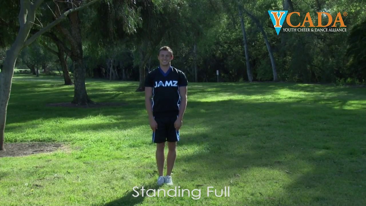 YCADA Cheer - Glossary - Standing Full