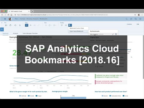 HackingSAP.com » Bookmarks in SAP Analytics Cloud