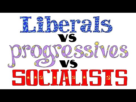 Liberals VS progressives VS socialists... they're NOT all the same