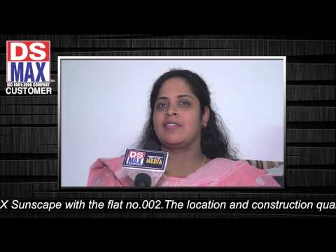 DS-MAX SUNSCAPE (Flat No. 002) Our Owner Mrs. Sri Vidya (Review 2)